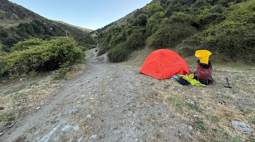 Day 20 | Ranfurly camping ground | tramping new zealand